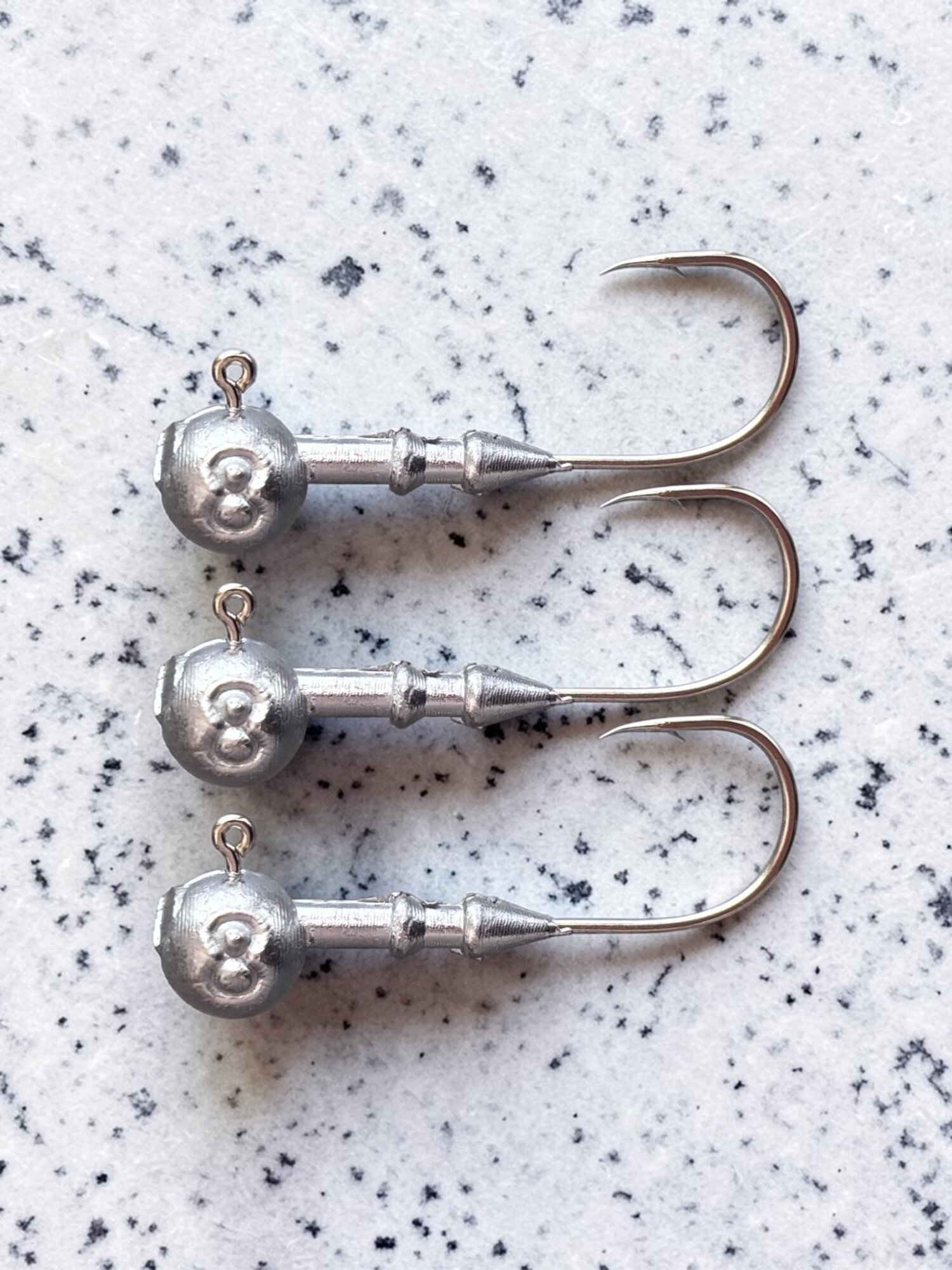 Джиг-головка Gamakatsu №3/0 8 г, двойная юбка, в наборе 3 шт.