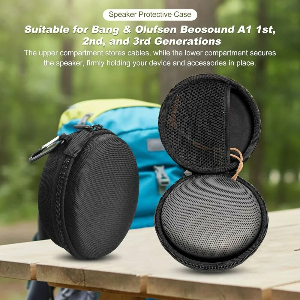 Портативный защитный чехол с крючком для брелка для динамика Bang & Olufsen Beosound BT