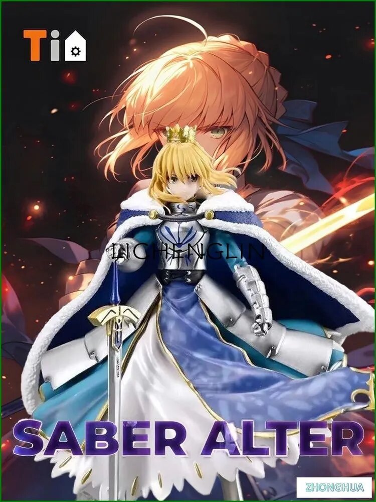 Эксклюзивная фигурка Artoria Saber из Fate Stay Night-DP0105-06, коллекционная