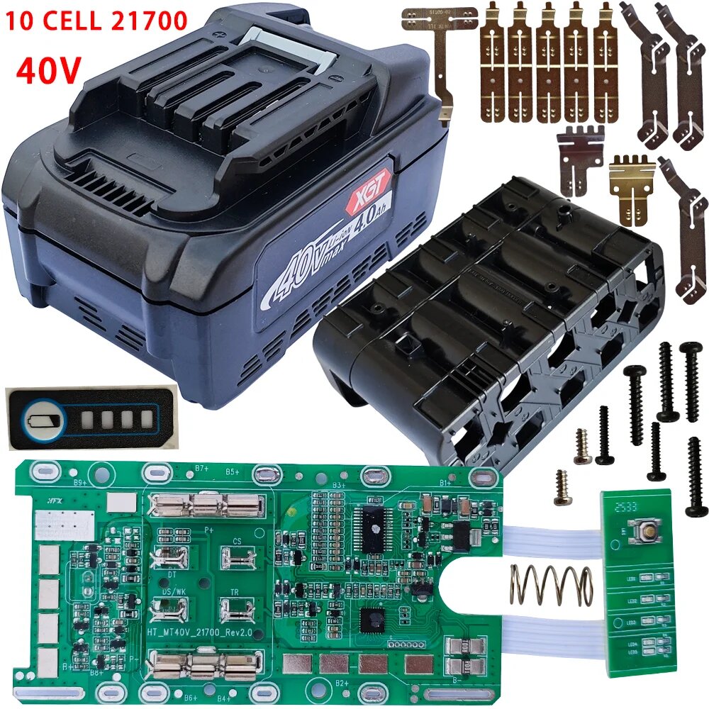 Корпус для Makita XGT 40В 10 x 21700, 4Ah Sticker