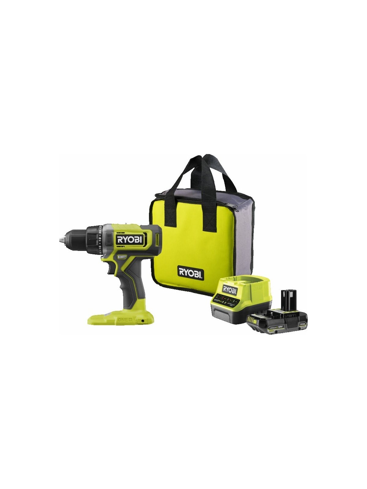 Дрель-шуруповерт Ryobi 18В RDD18-1C20S 5133005519