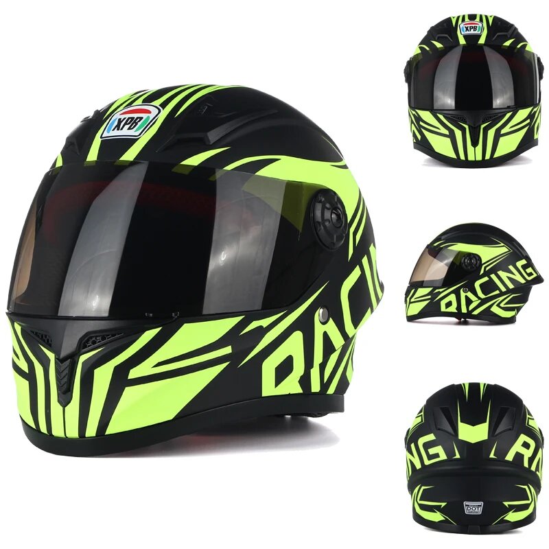 Новинка 2025 года, детский мотоциклетный крутой детский полный шлем, защитный S, 5 Black tea lenses