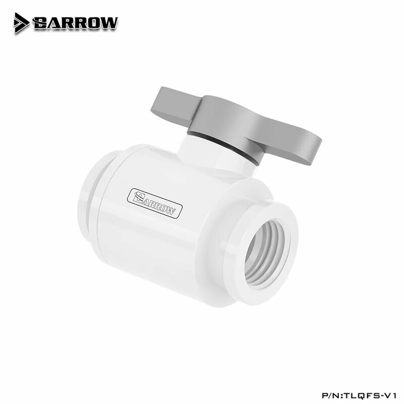 Мини-кран Barrow G1/4, Silver-White