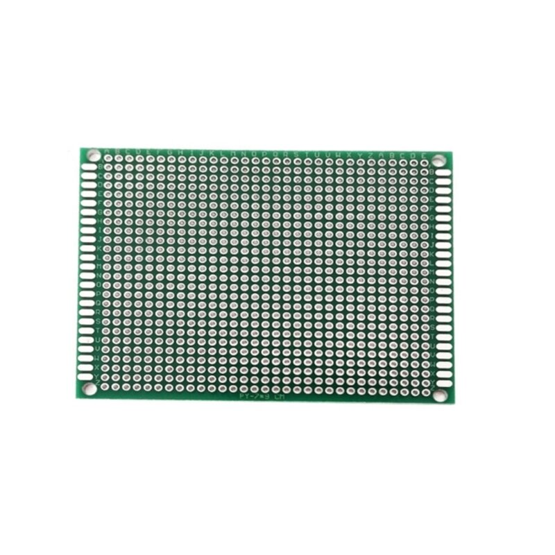 Двухсторонние платы для Прототипирования печатных плат FR4 размером 7x9 см 1,6 Т 2,54 мм для электронных проектов и тестирования схем