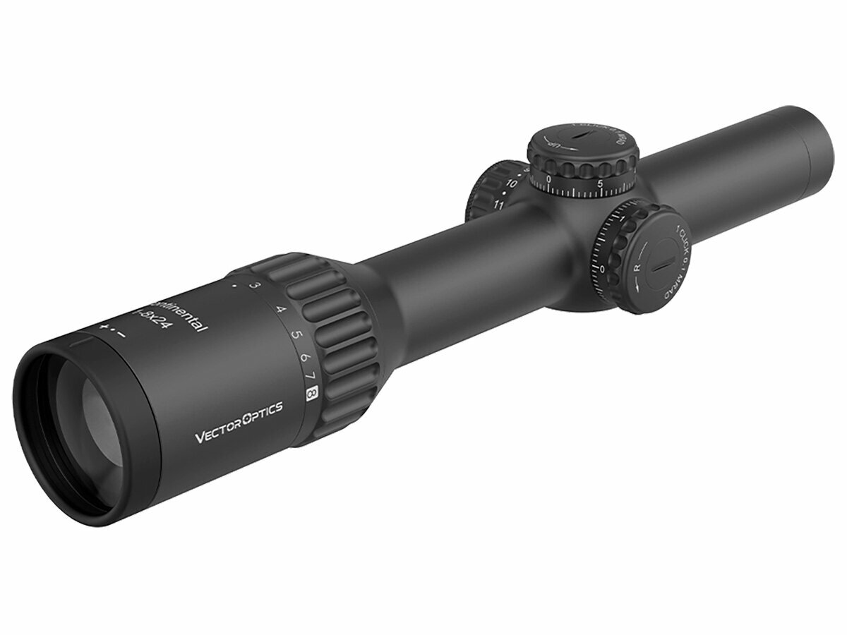 Прицел Vector Optics Continental x8 Fiber LPVO ED 1-8x24i, VEC-FDR (MIL)