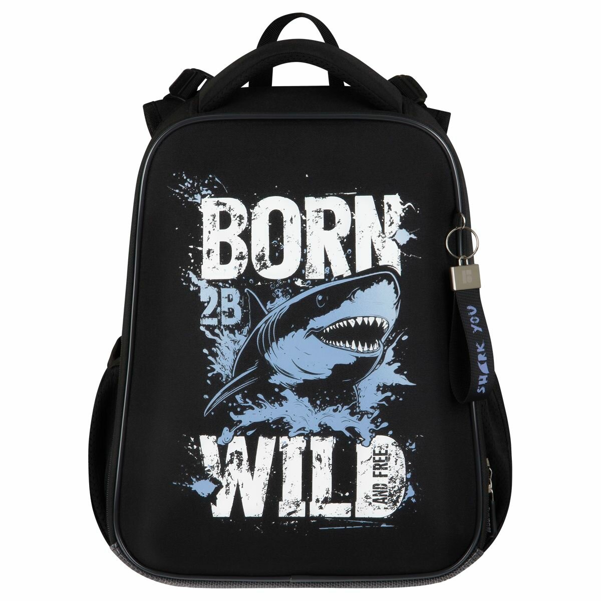 Ранец школьный для мальчика Berlingo Expert "Born to be WILD" 37*28*16см, 2 отделения, 2 кармана, анатомическая спинка