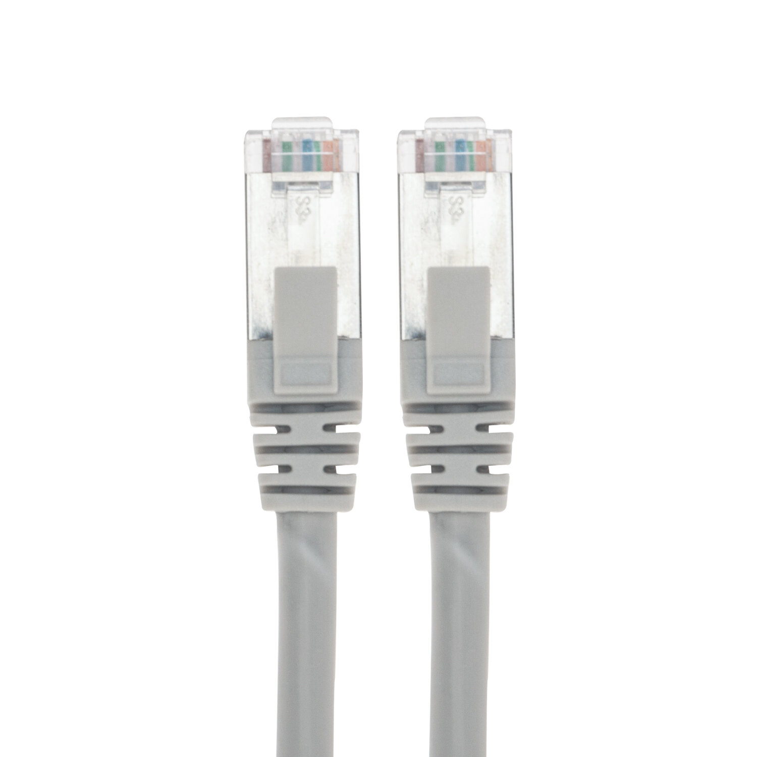 Патч-корд S/FTP, CAT 6A (10G), RJ45-RJ45, 28AWG, LSZH, серый, 7м REXANT