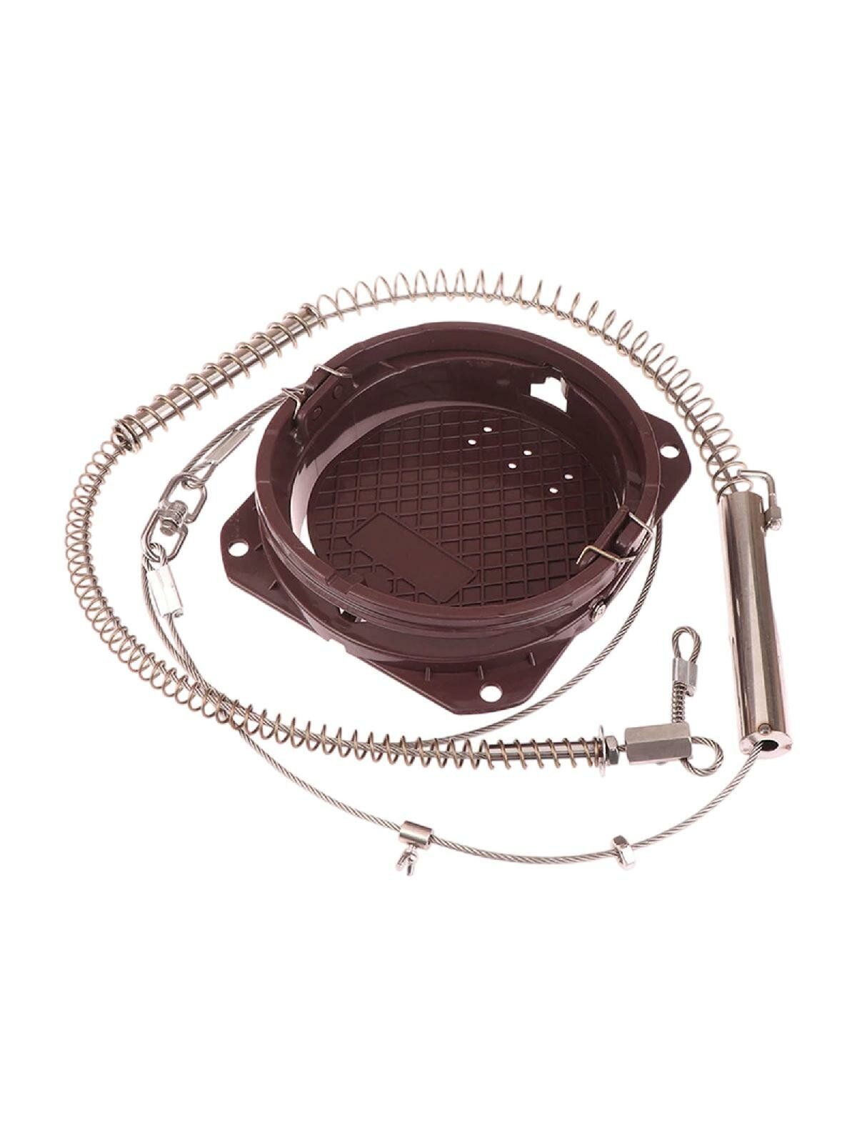 Пружинный Механизм Охотничьей Ловушки с Немедленным Захватом Стабильный Металлический Компонент ABS