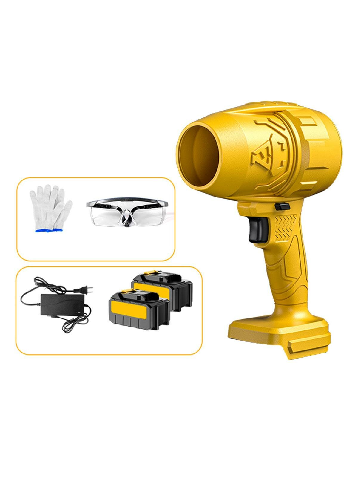 Бесщеточный Мотор С Сильным Выдуванием Фена Для Волос Струйным Вентилятором Ручной Воздуходувки Опилок