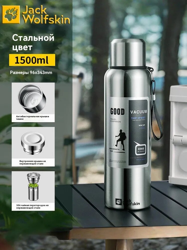 Jack Wolfskin Термос С ручкой, 1.5 л