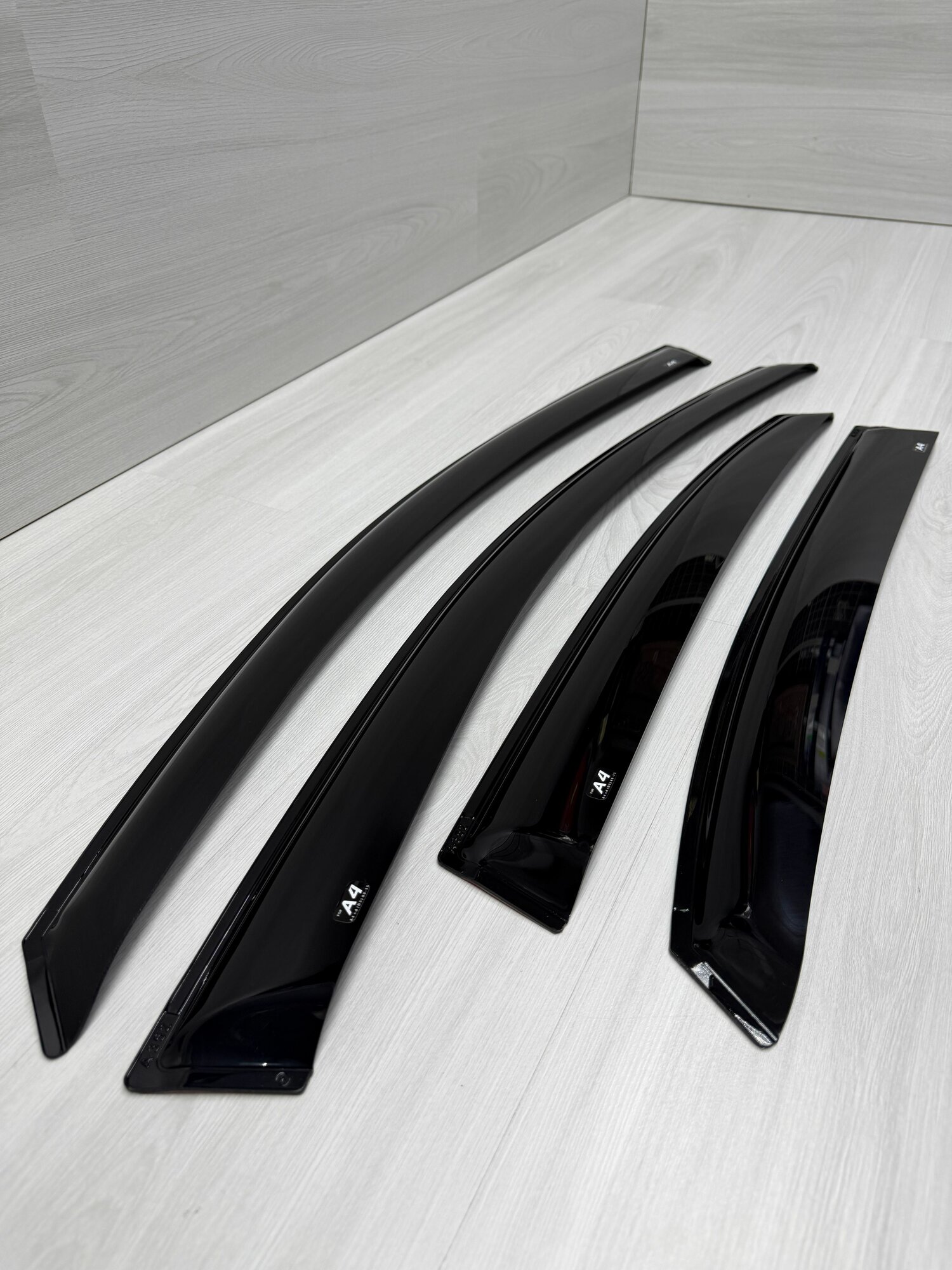 Дефлекторы (ветровики) окон на Audi A4 (B8) 2008-2015 Седан Ауди А4