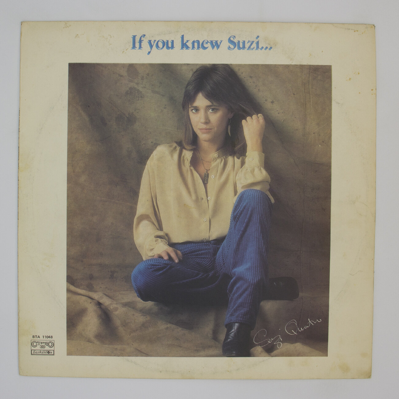 Виниловая пластинка Сьюзи Кватро - If You Knew Suzi... (Если бы Вы знали ...)