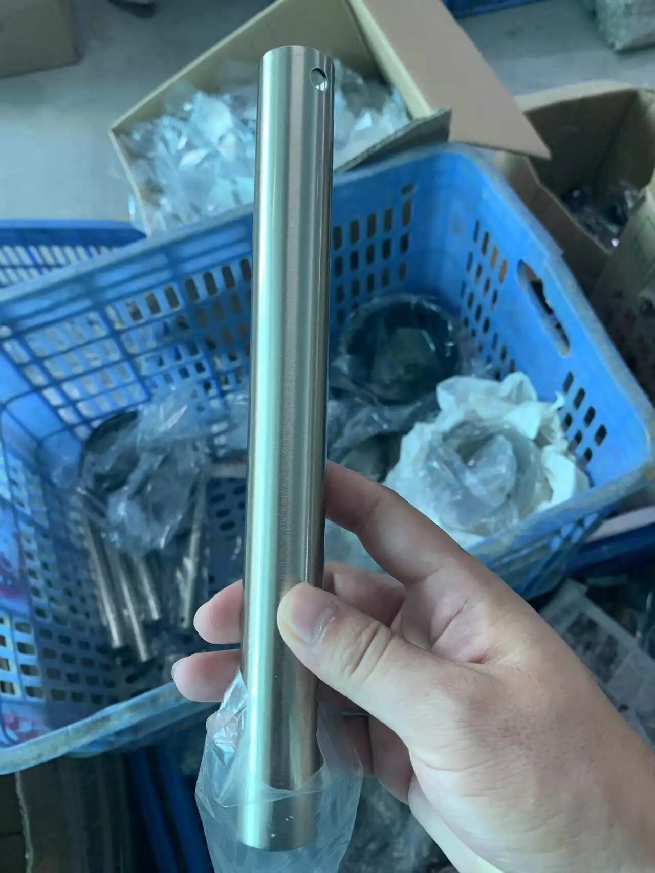 Потолочный вентилятор HOOLILO, Nickle Downrod, 140CM