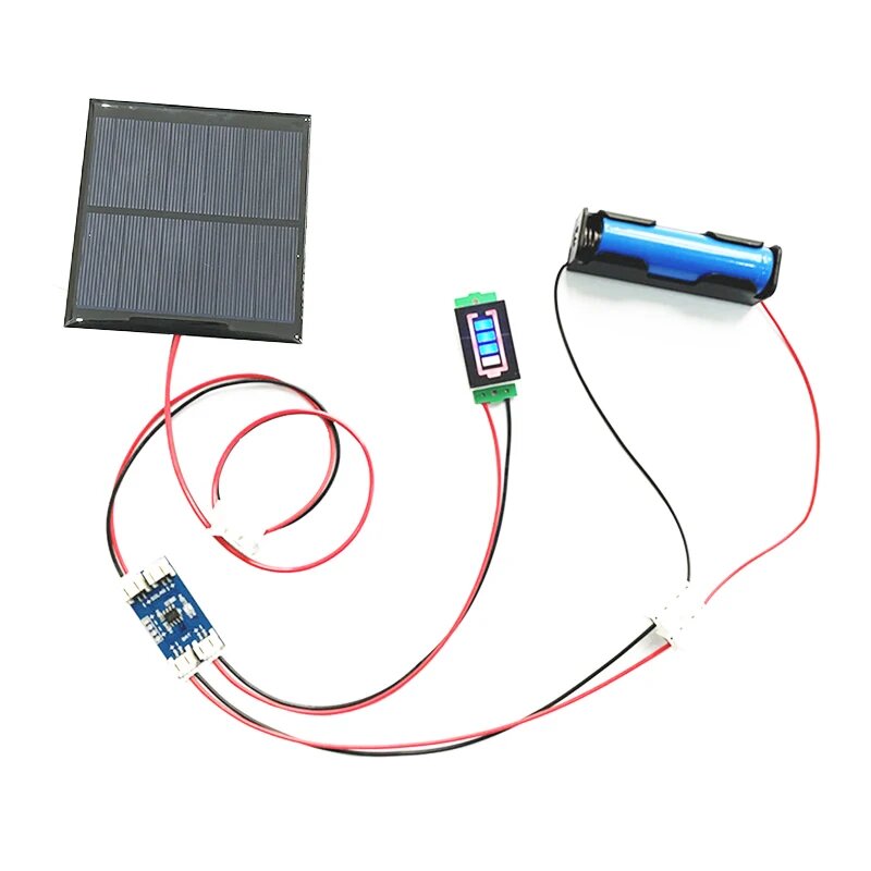 Солнечная панель ecoflypower 5В 0.8Вт с контроллером заряда 5.5V 1W Package