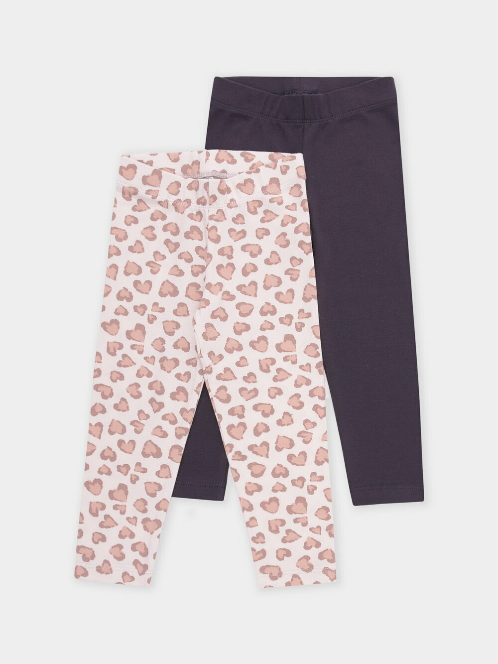 Легинсы набор лосин для девочки, хлопок 2 шт