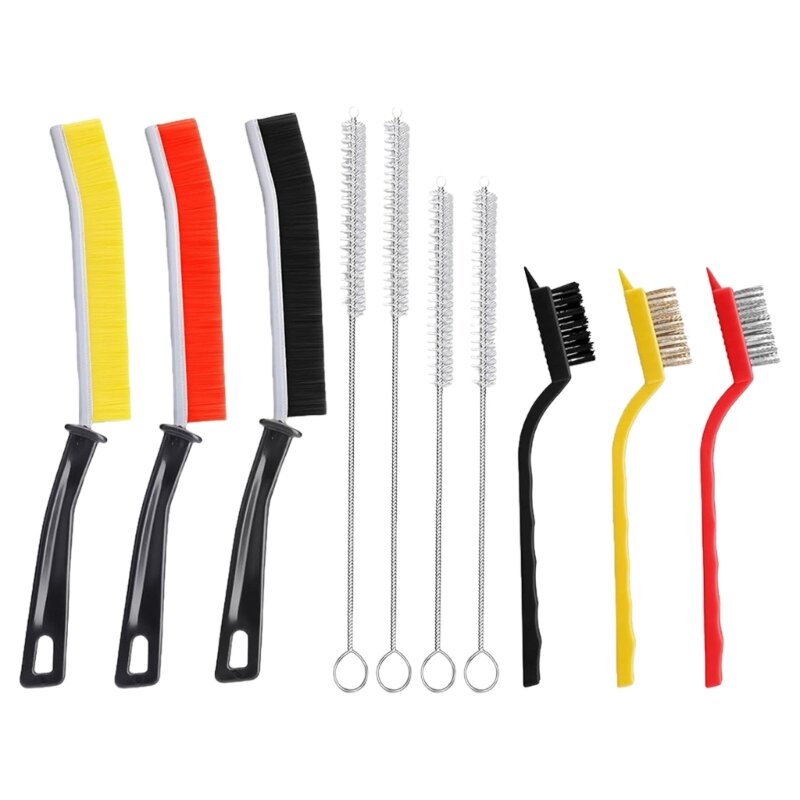 Набор Щеток Для Чистки зазоров С Жесткой Щетиной И стальной Проволокой Для Удаления Глубоких Щелей И Ржавчины В Домашних Условиях И на Садовом участке.
