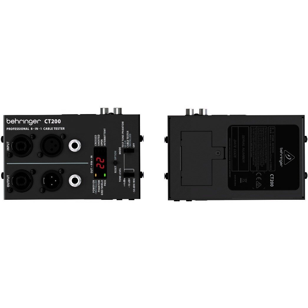Кабельный тестер BEHRINGER CT200 — фото 1