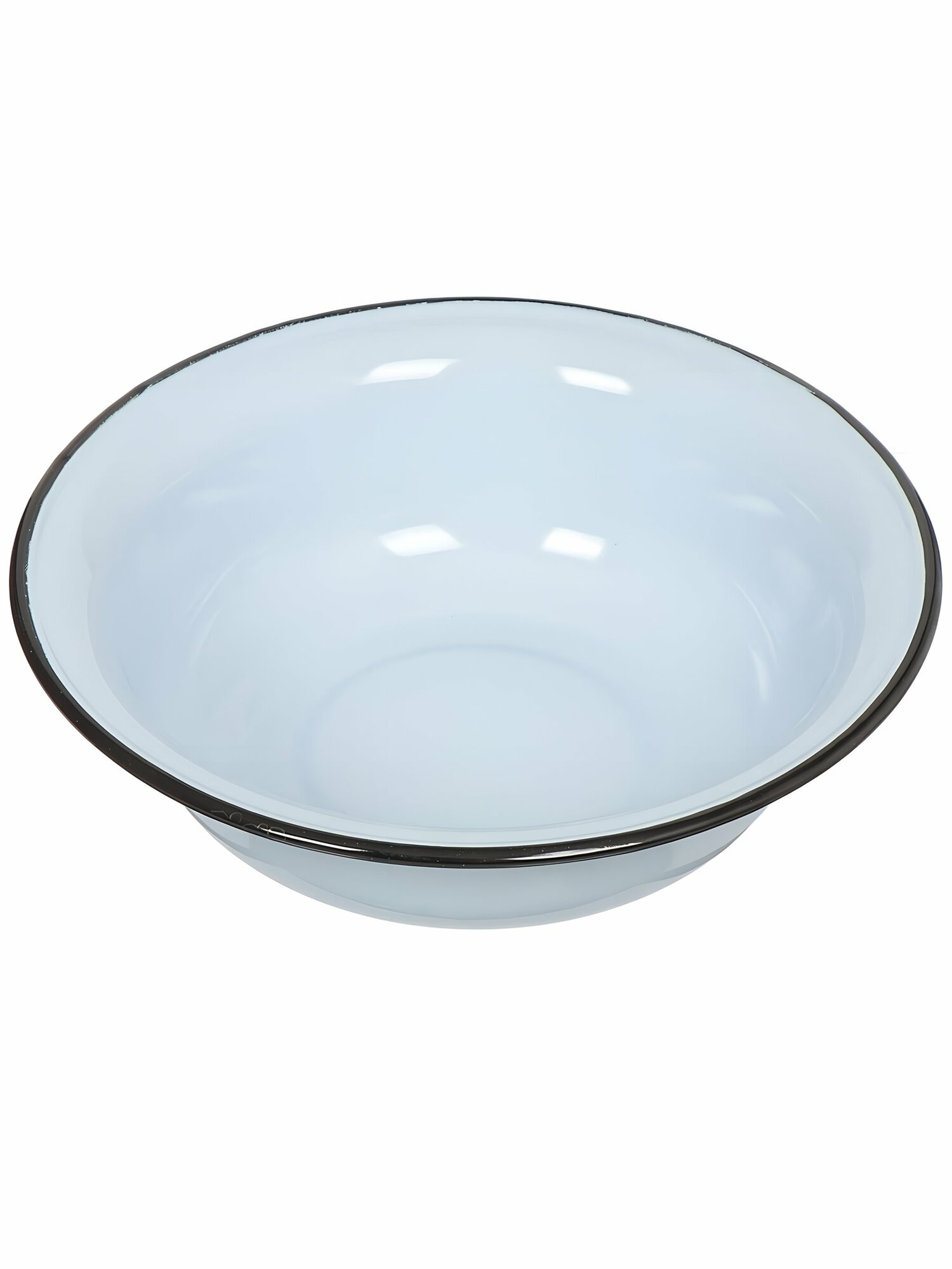 Миска эмалированная сталь, круглая, 2 л, Сибирские товары, С40310/С40310. СГ