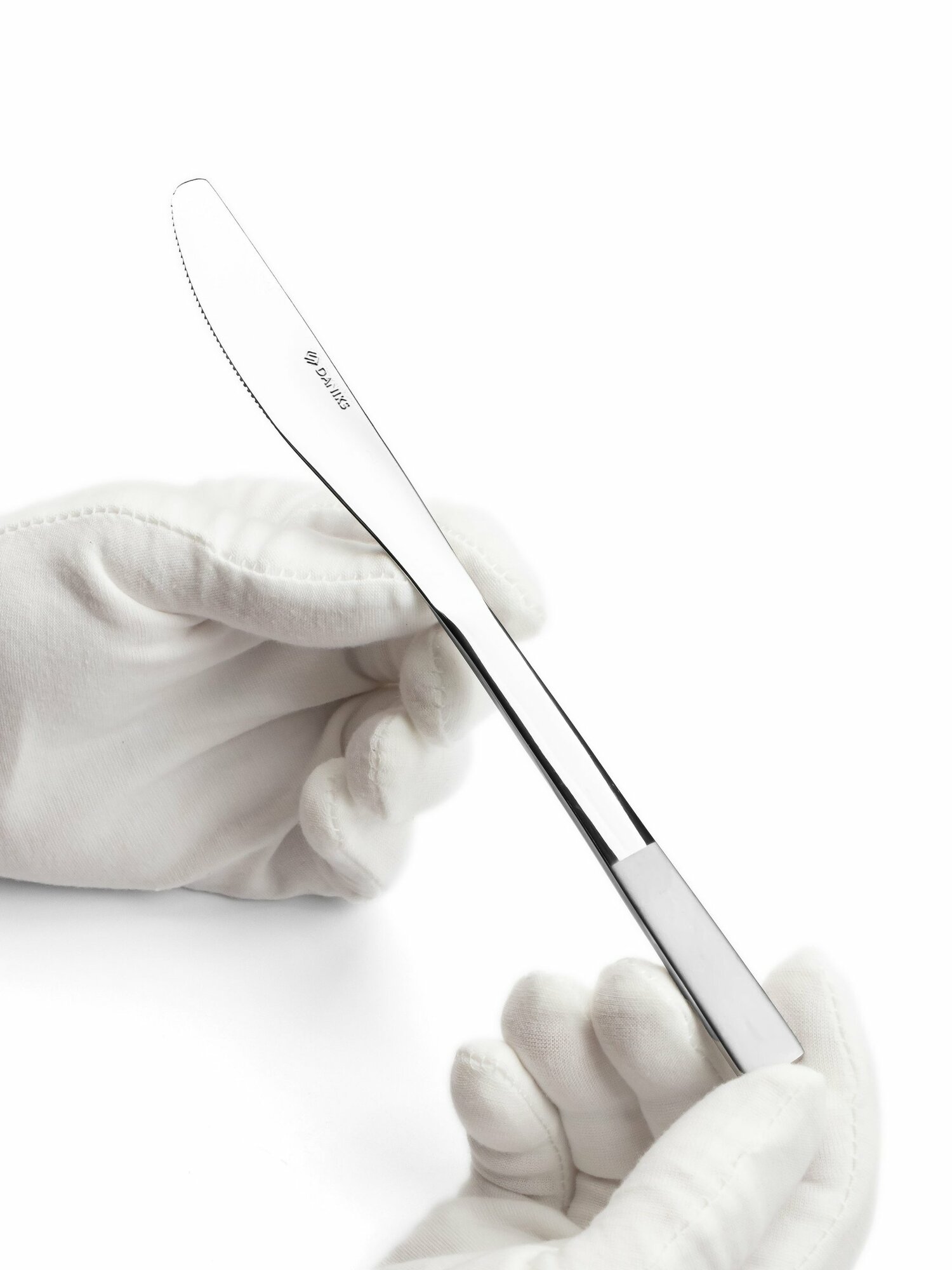 Ножи столовые Daniks Alta, 2 шт, нержавеющая сталь, серебристые