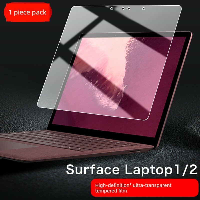 Surface Laptop1/2/3 Стеклянный Защитный Чехол с Высоким Разрешением и Ультра-Прозрачностью, 1 шт. для Экрана