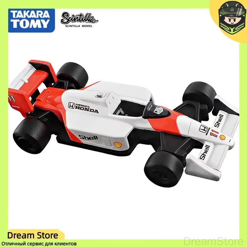 Машинка Tomytec Tomica Premium Racing #TPR-MCLAREN MP4/4 NO.11 Alloy Car Model Collection Gift