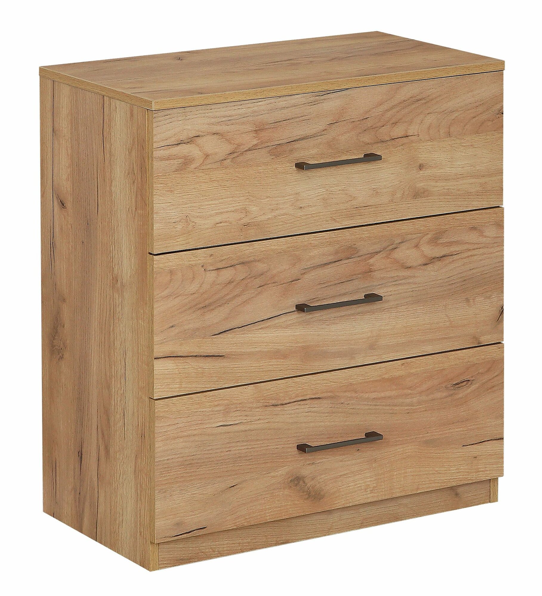 Уютная среда Комод для одежды под телевизор напольная с ящиками напольная, ЛДСП, цвет дерево узкий