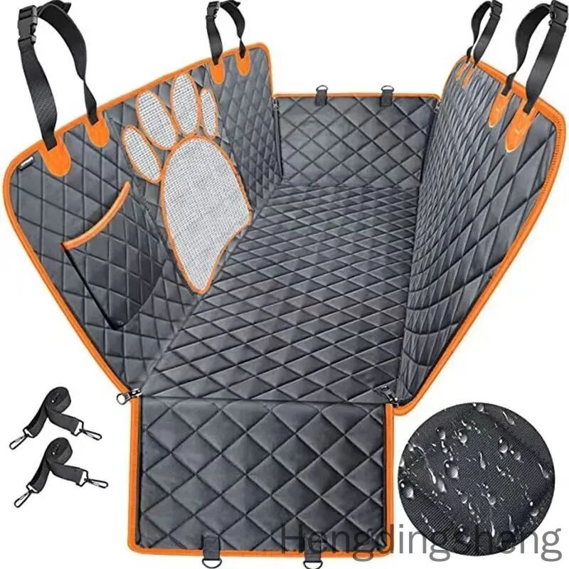 Автогамак-трансформер для перевозки собак с защитой / Накидка на сиденья в авто , Универсальный гамак в машину 4 в 1