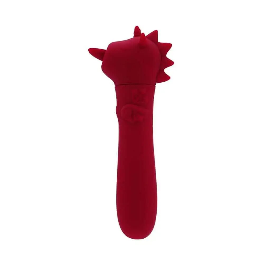 Вибропуля Unihorn USB Blaze Diablo, водонепроницаемая, красная