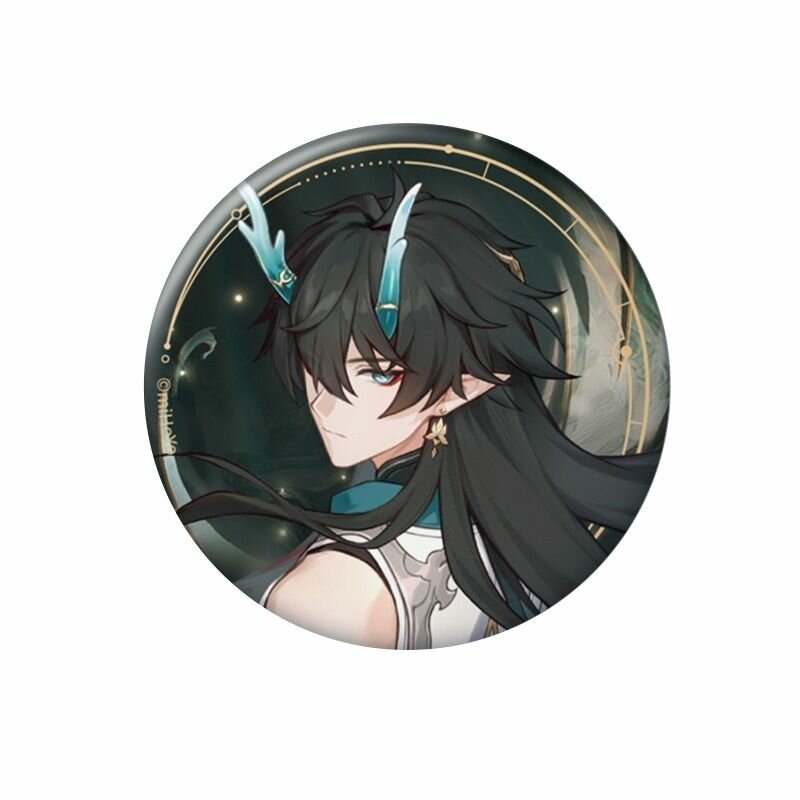 Значок Honkai RPG Dan Heng Imbibitor Lunae 6976525009894 металл