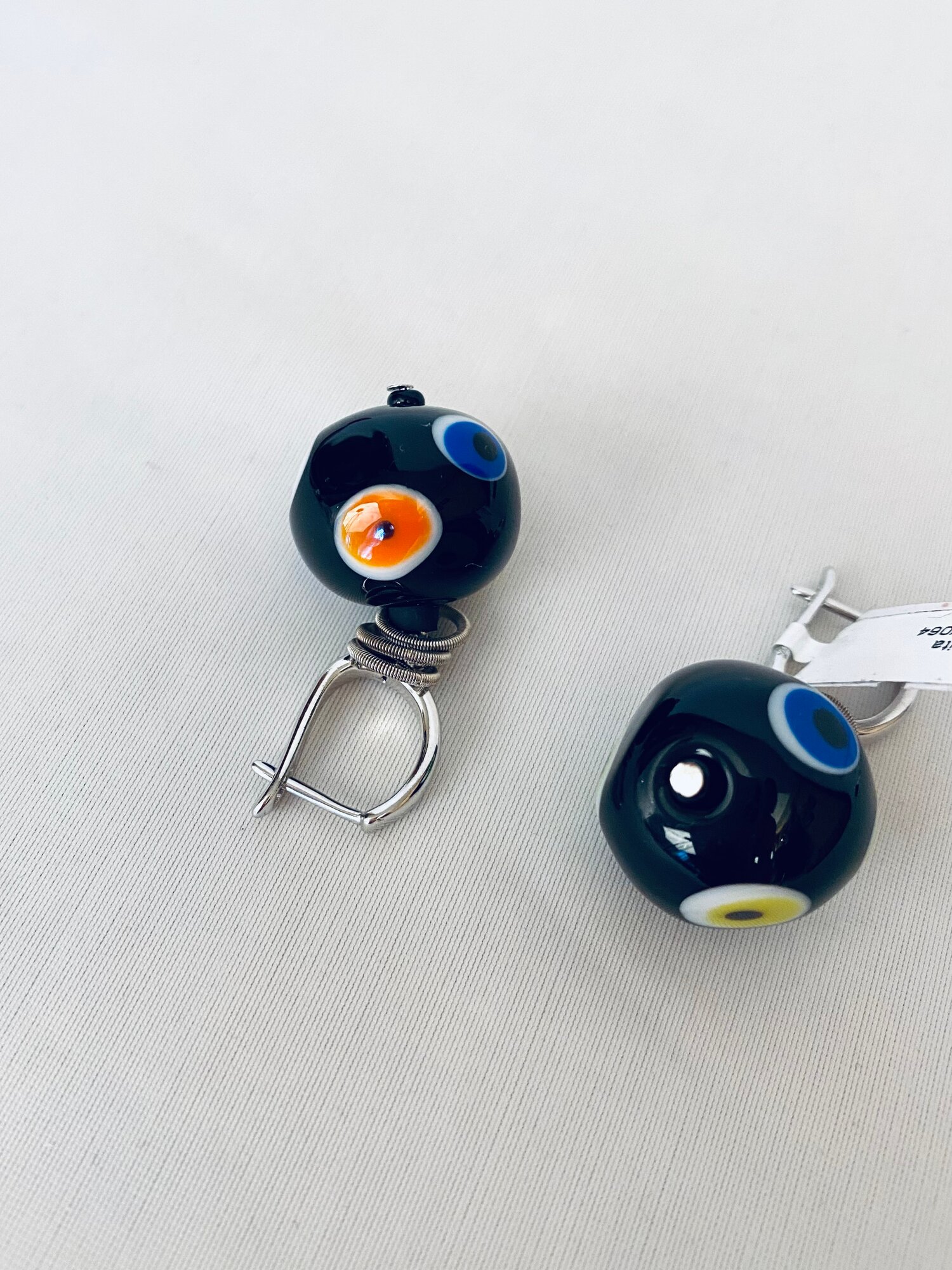 Серьги, муранское стекло