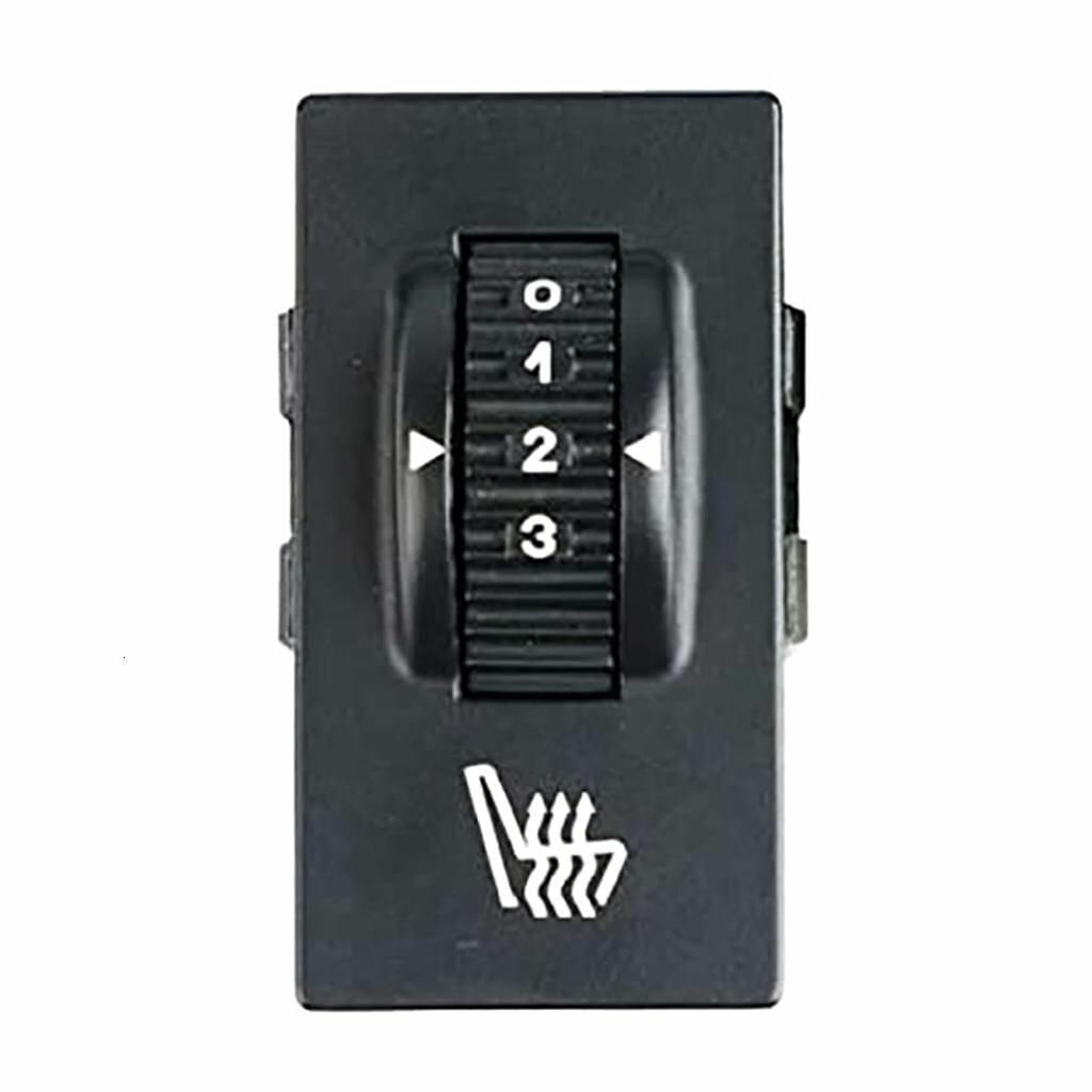 Переключатель температуры подогрева сидений для 207 308 407 508 607 807 RCZ C5, 3-контактный, черный