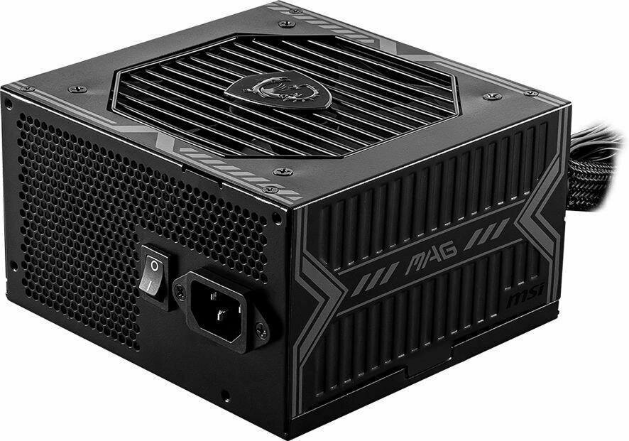Блок питания ATX 650Вт MSI MAG A650BN (ATX, APFC, 80 Plus, Bronze, Non-Modular) (306-7ZP2B11-CE0)