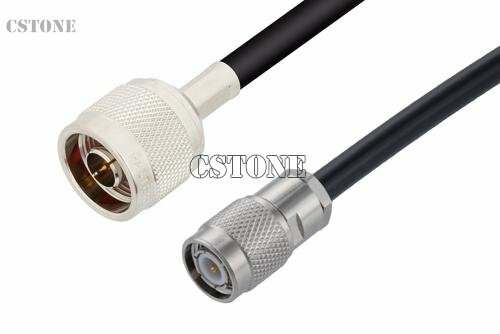 50 Ohm TNC штыревой к 75 Ohm N штыревой кабель используя 75 Ом RG59 коаксиальный