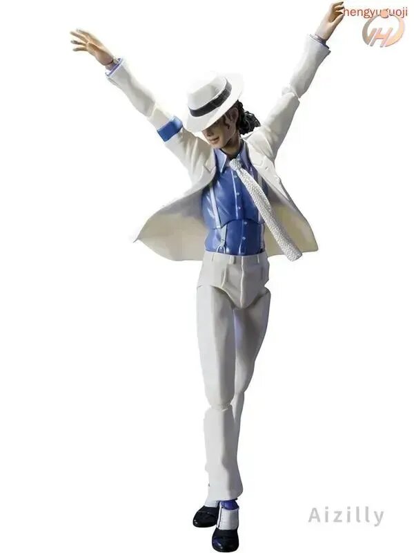 Коллекционная фигурка Майкл Джексон с тенью Michael Jackson ABS пластик 150 мм
