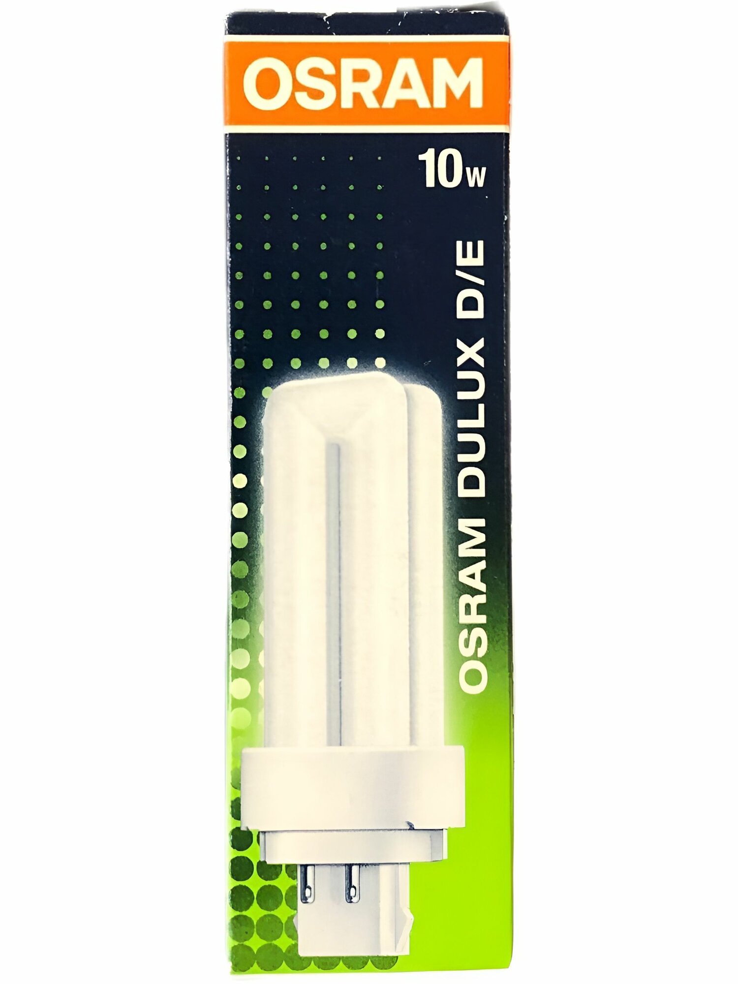 Лампа Osram Dulux D/E 10W/840 G24g-1 ( 4 контакта) белый дневной свет