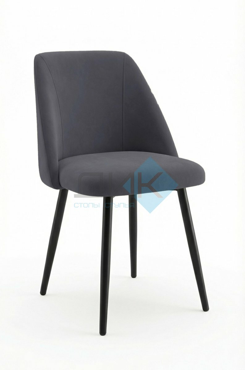 Стул DikLine 335 B28 ANTRACITE, ножки черные
