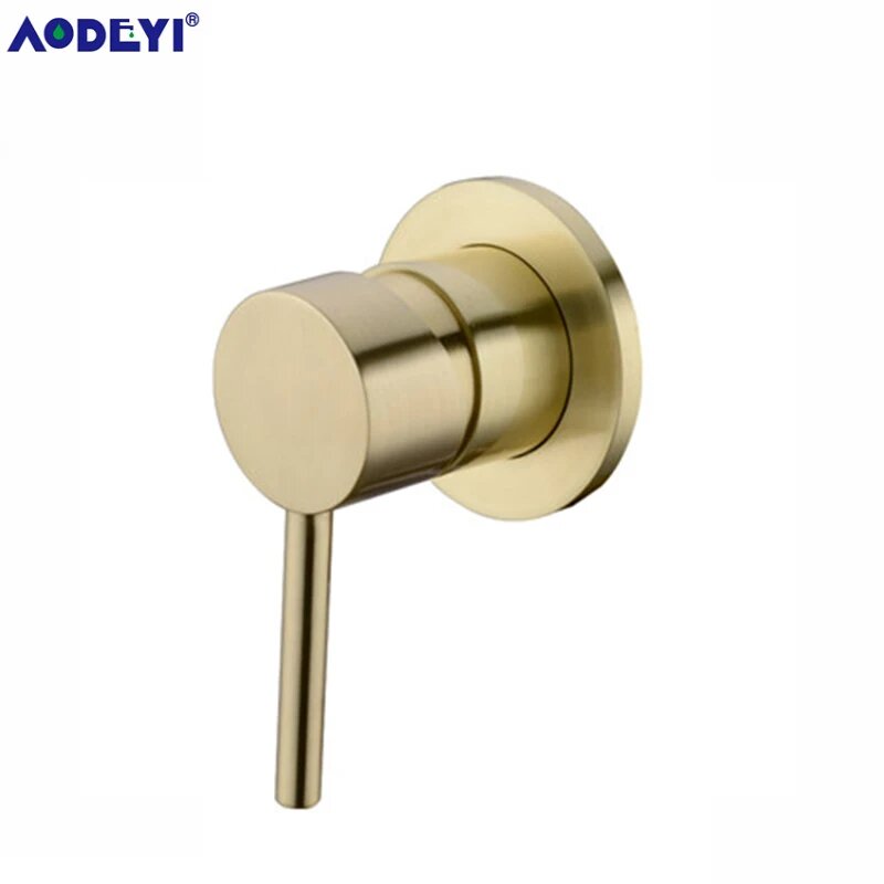 Душевой клапан AODEYI brushed gold