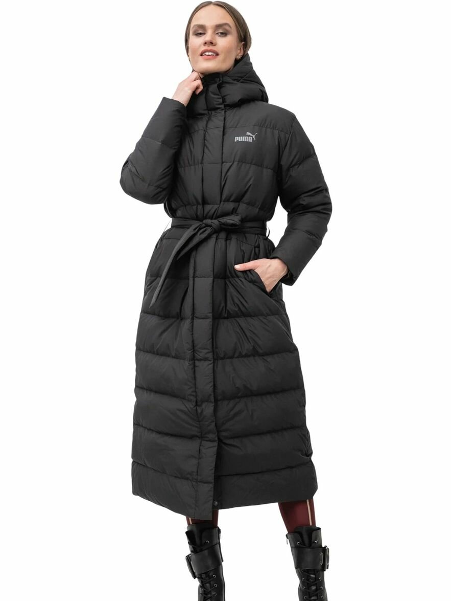 Пуховик Long Hooded Down Coat