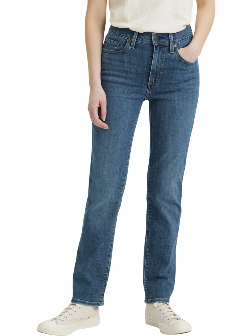 Джинсы зауженные Women 724 High Rise Straight Jeans 