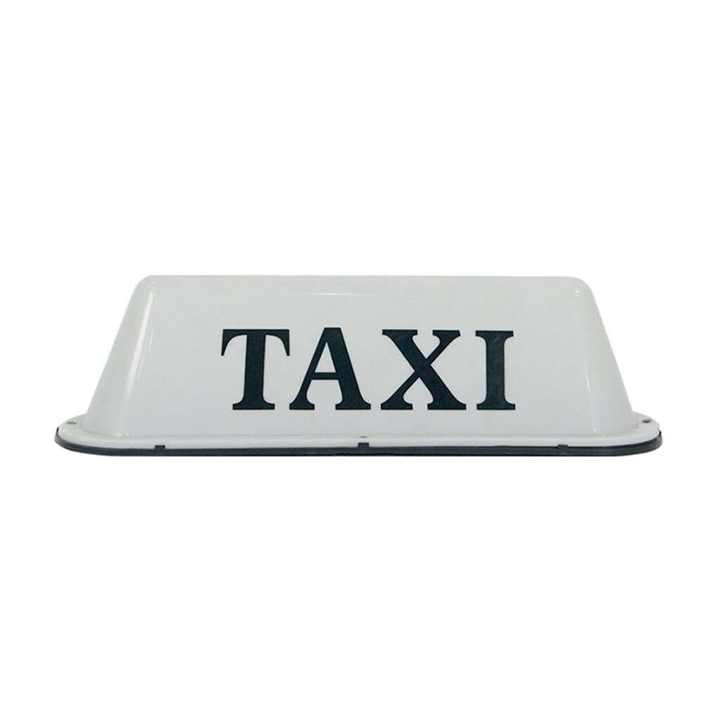 Фонарь на крыше такси с присоской TAXI light фонарь такси-белый корпус
