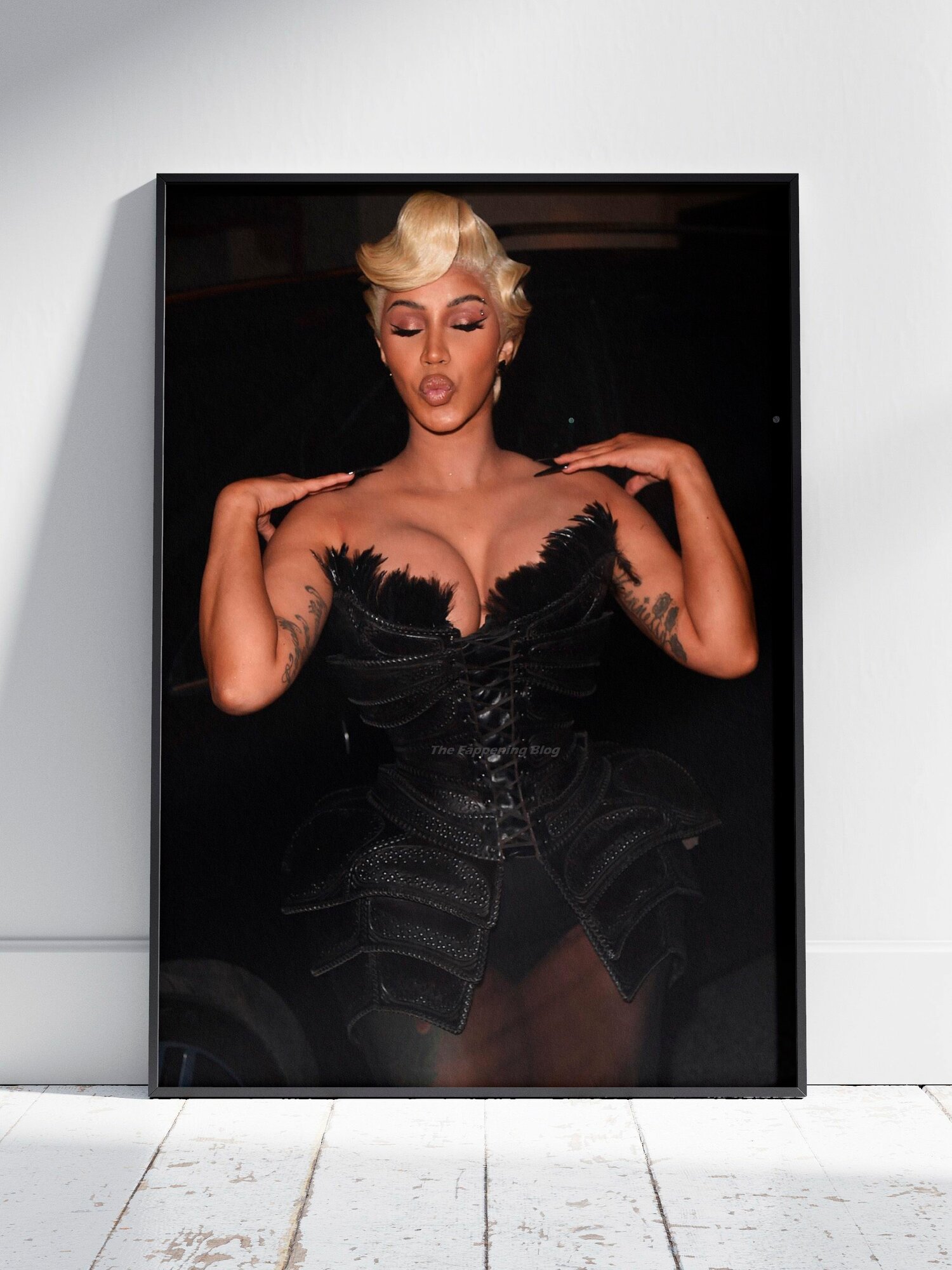 Плакат на стену для интерьера Карди Би (Cardi B 17) - Постер по музыке и артисту формата A4 (21x30 см)