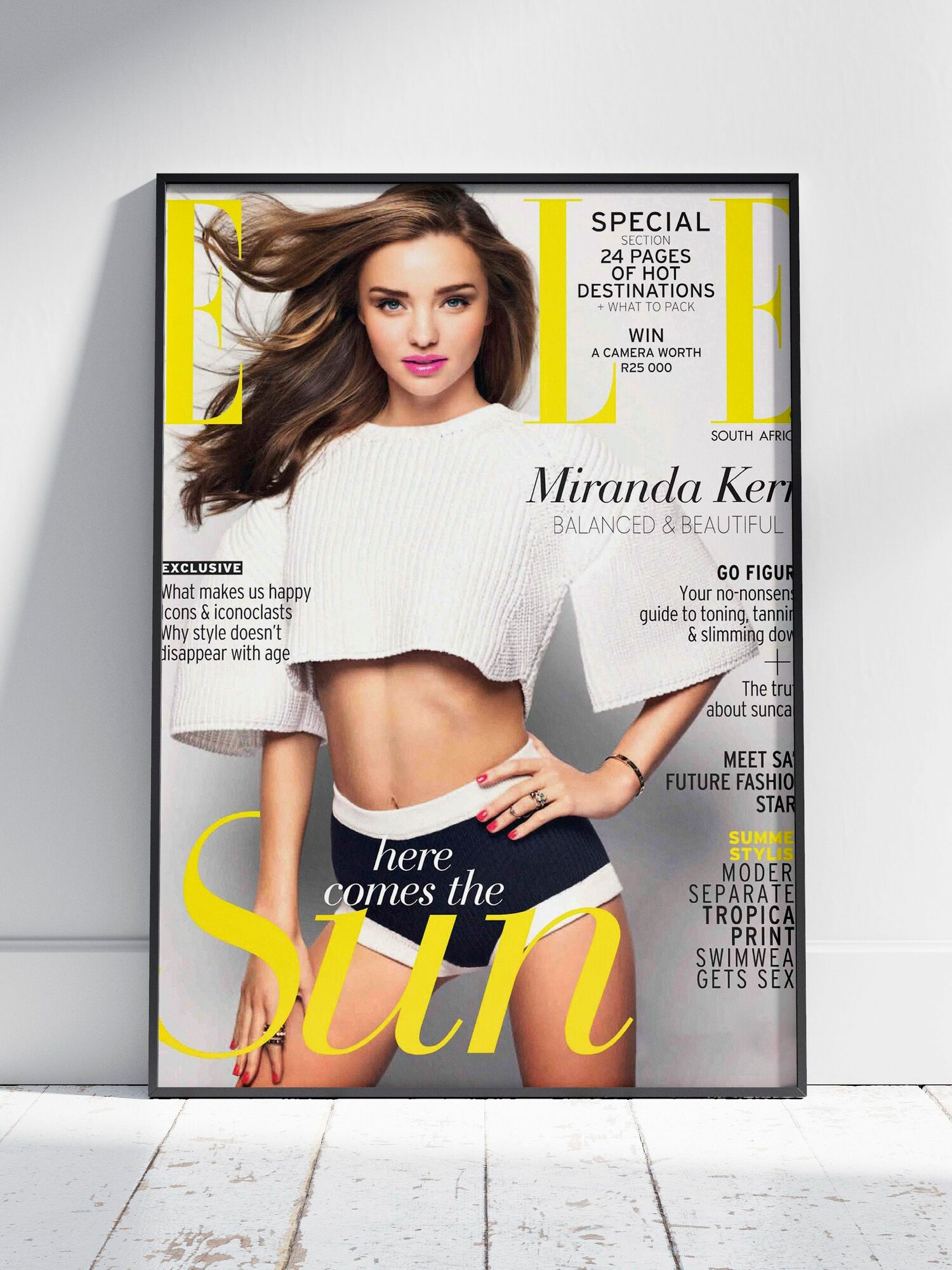 Плакат на стену для интерьера Миранда Керр (Miranda Kerr 15) - Постер по модели, бренду и моде формата A4 (21x30 см)