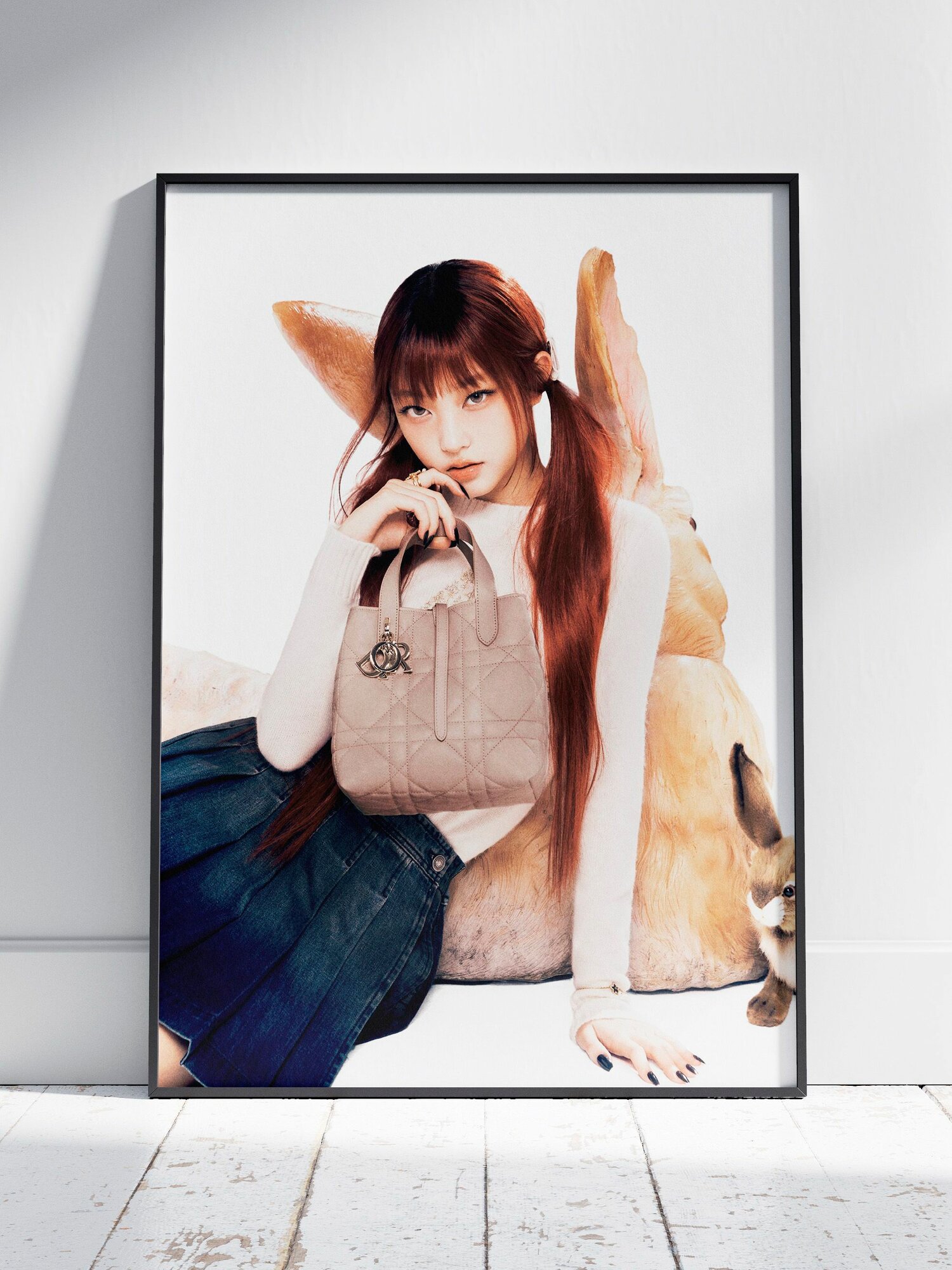 Плакат на стену для интерьера Корейский Стиль (Korean Fashion Style 5) - Постер по восточной эстетике формата A4 (21x30 см)