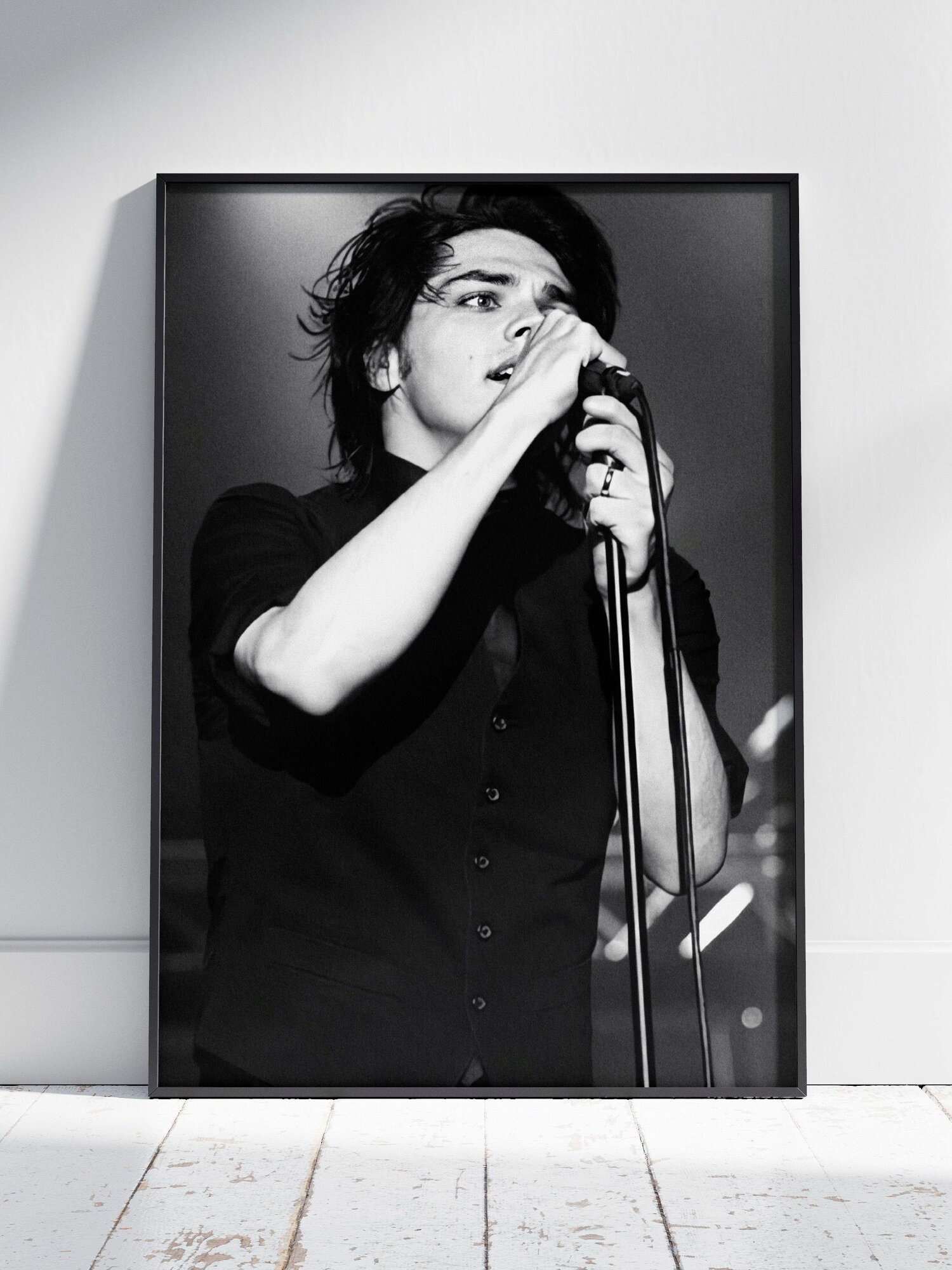 Плакат на стену для интерьера Май Кемикал Романc - My Chemical Romance (Джерард Уэй - Gerard Way 18) - Постер по музыке и артисту формата A4 (21x30 см)