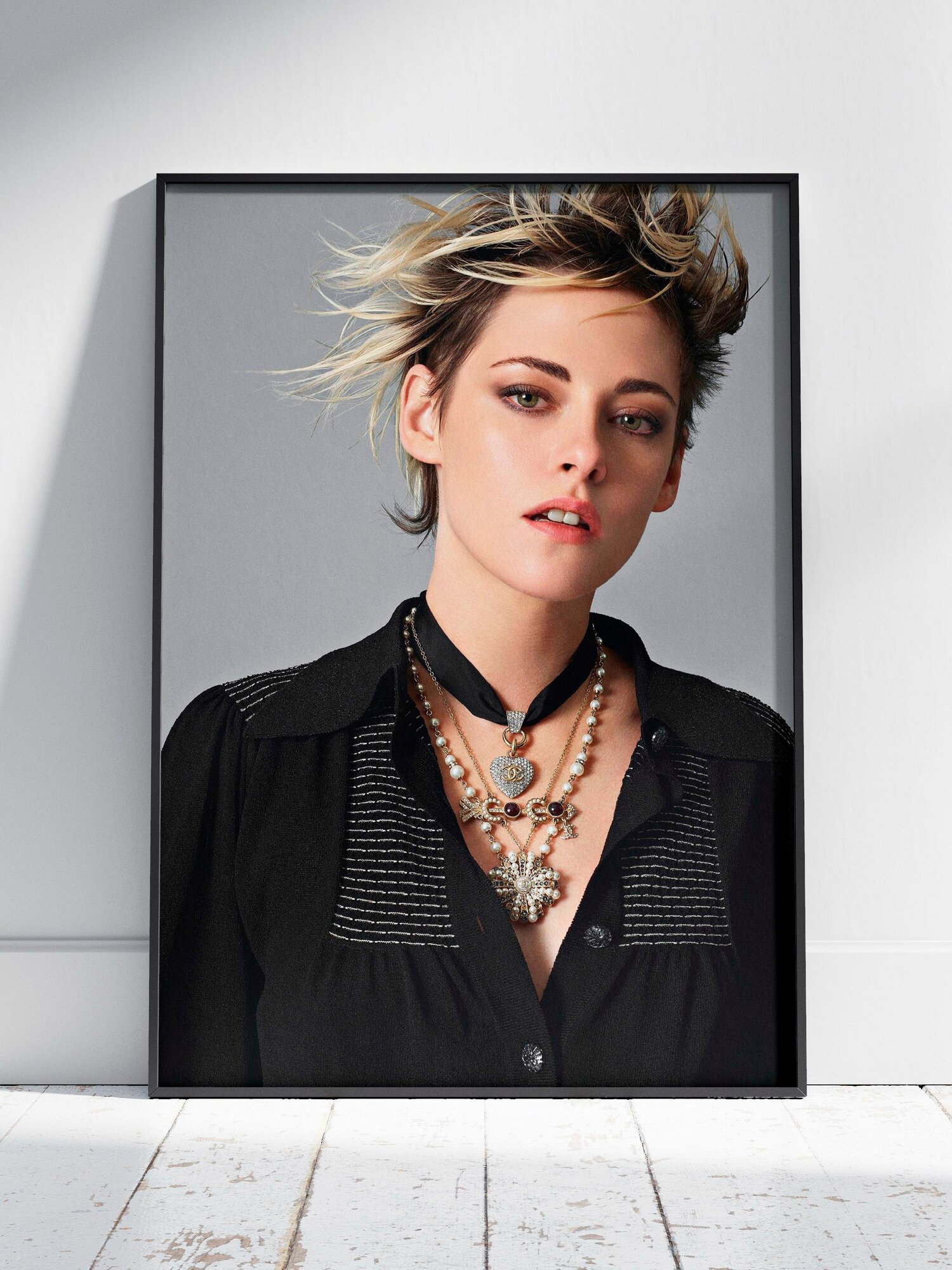 Плакат на стену для интерьера Кристен Стюарт (Kristen Stewart 43) - Постер по актеру фильма, кино, сериала формата A4 (21x30 см)