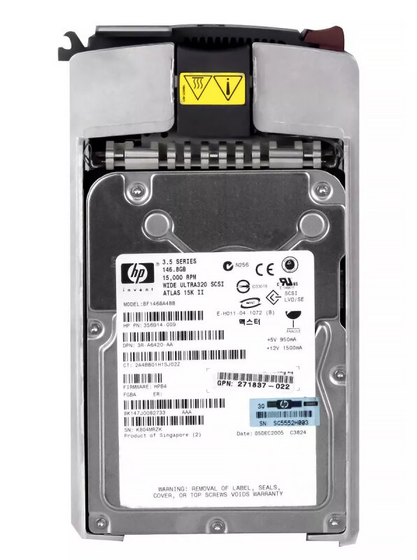 Жесткий диск HP 356914-009 146,8Gb U320SCSI 3.5" HDD