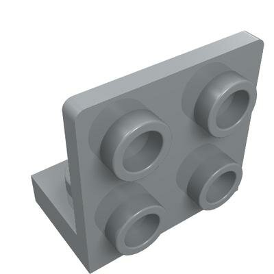Деталь Lego 99207 Bracket 1 x 2 - 2 x 2 Inverted — фото 1