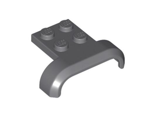 Деталь Lego 28326 Vehicle, Mudguard 4 x 3 x 1 with Arch Curved