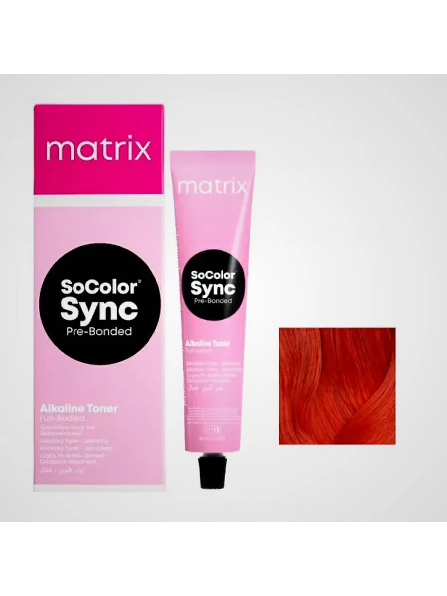 MATRIX SoColor Pre-Bonded 5RR+ Краска 90 мл