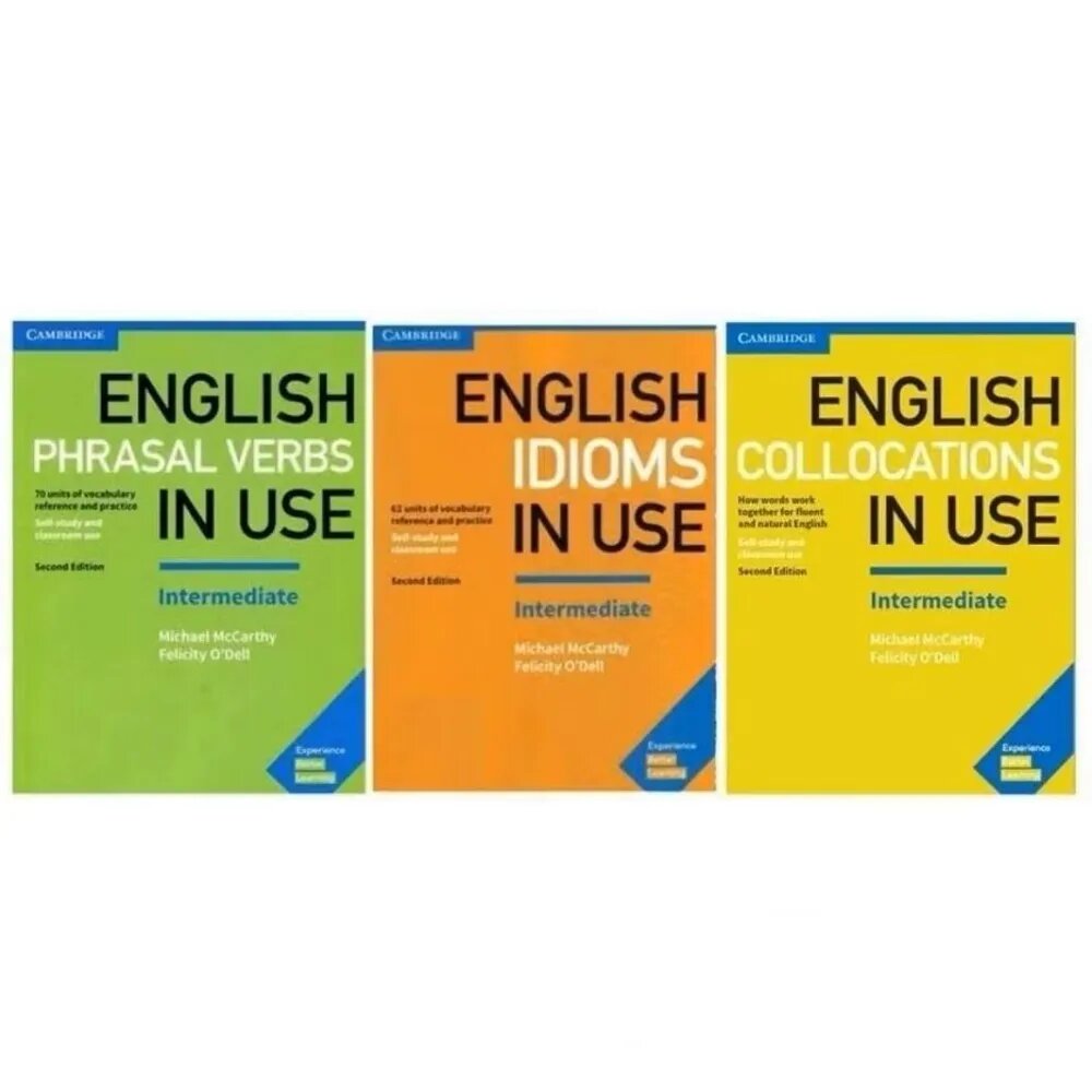 English Idioms, Phrasal Verbs, Collocations in Use Intermediate